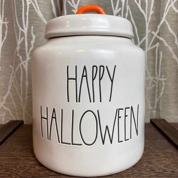 Rae Dunn | Accents | Rae Dunn Farmhouse Home Decor Ceramic Halloween ...